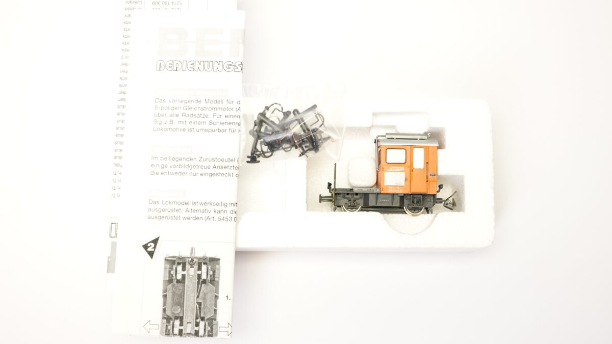 Bemo 1273 139 Spur H0m RhB Rangiertraktor | Evinka Shop