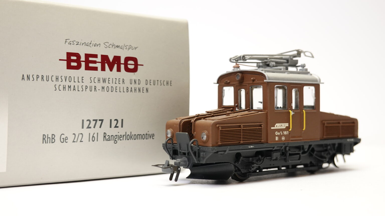 Bemo 1277 121 Spur H0m Rangierlok RhB Ge 2/2 | Evinka Shop