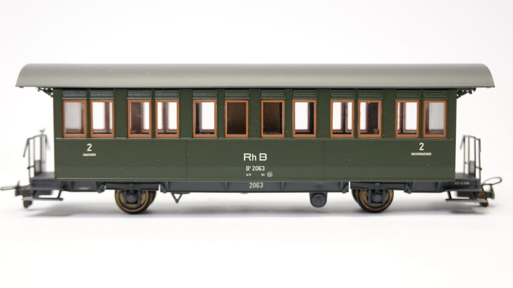 Bemo 3230 123 Spur H0m RhB Personenwagen 2. Kl grün 2063 | Evinka Shop