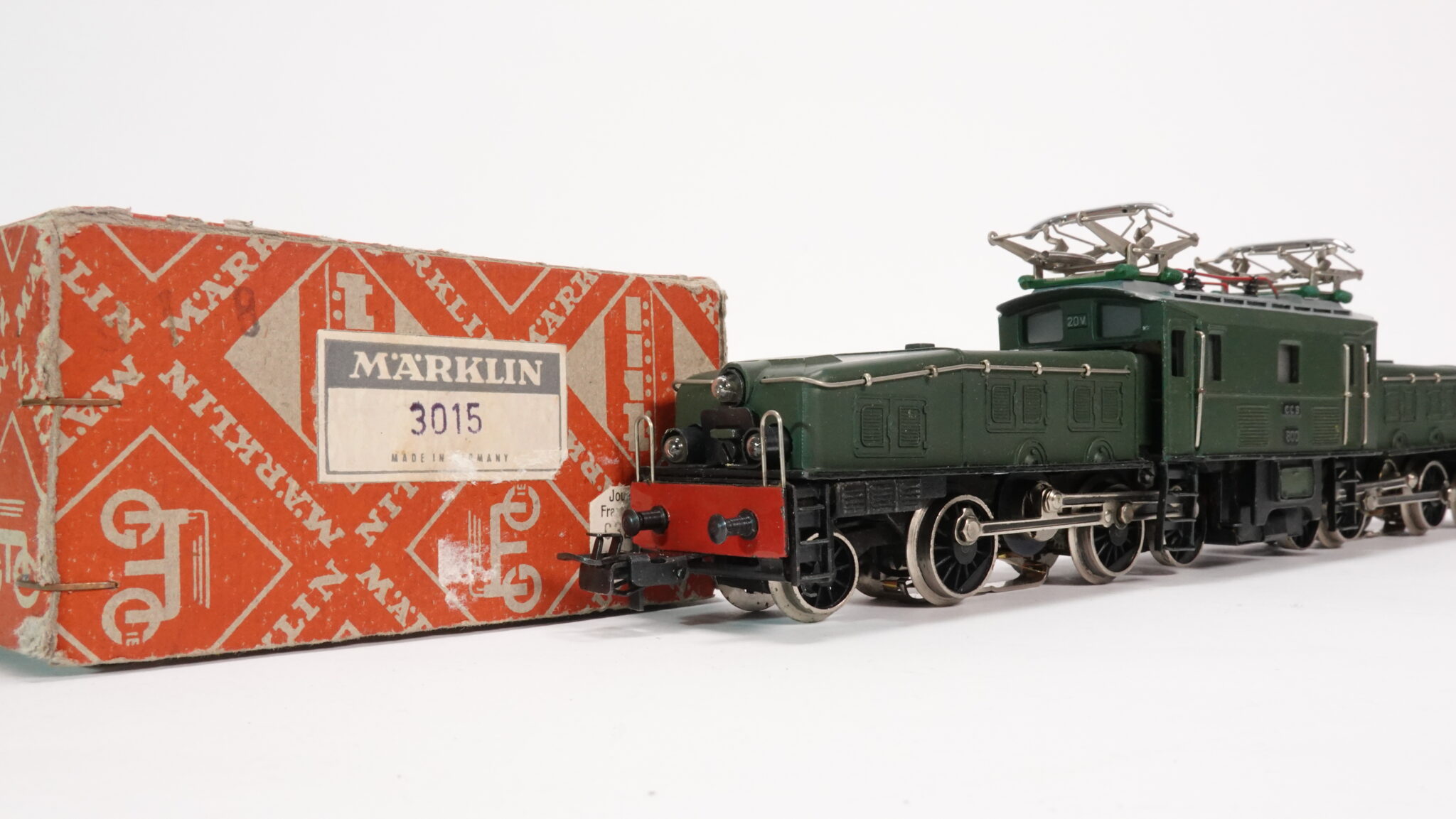 Märklin 3015 CCS 800 1955 H0 SBB Be 6/8 Krokodil authentisch